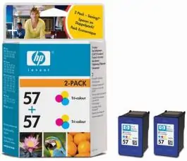 Toneri za InkJet i Plotere No.57 Tri-colour Inkjet Print Cartridge 2-pack C9503AE HP