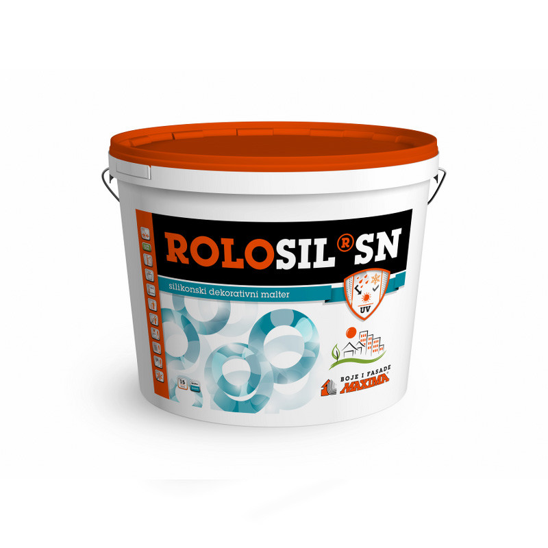 ROLOSIL SN silikonski dekorativni malter
Proračuni utroška materijala za DEMIT fasadu