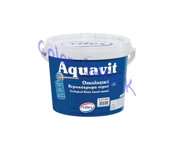 Akrilni emajl beli saten aquavit 2.5l