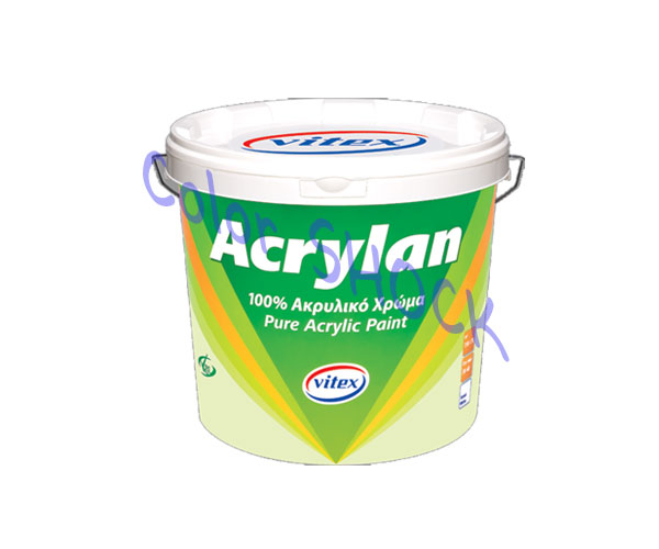 Akrylan beli fasadna boja 3 l