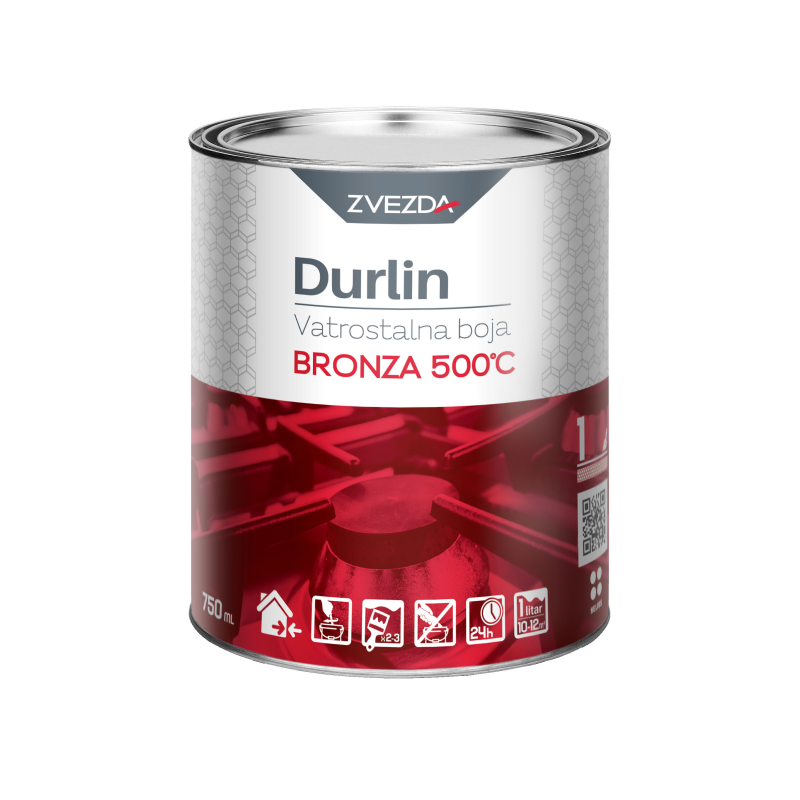 DURLIN Vatrostal bronza 500°C