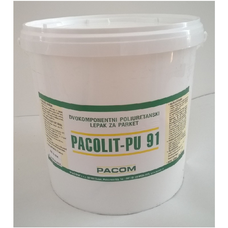 PACOLIT PU 91 10 kg poliuretanski 2K lepak za parket