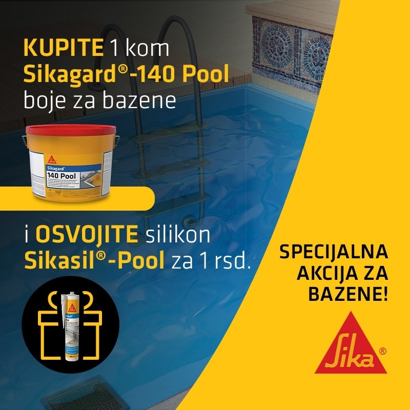 SIKA SIKAGARD PoolCoat 10kg boja za bazene za plivanje