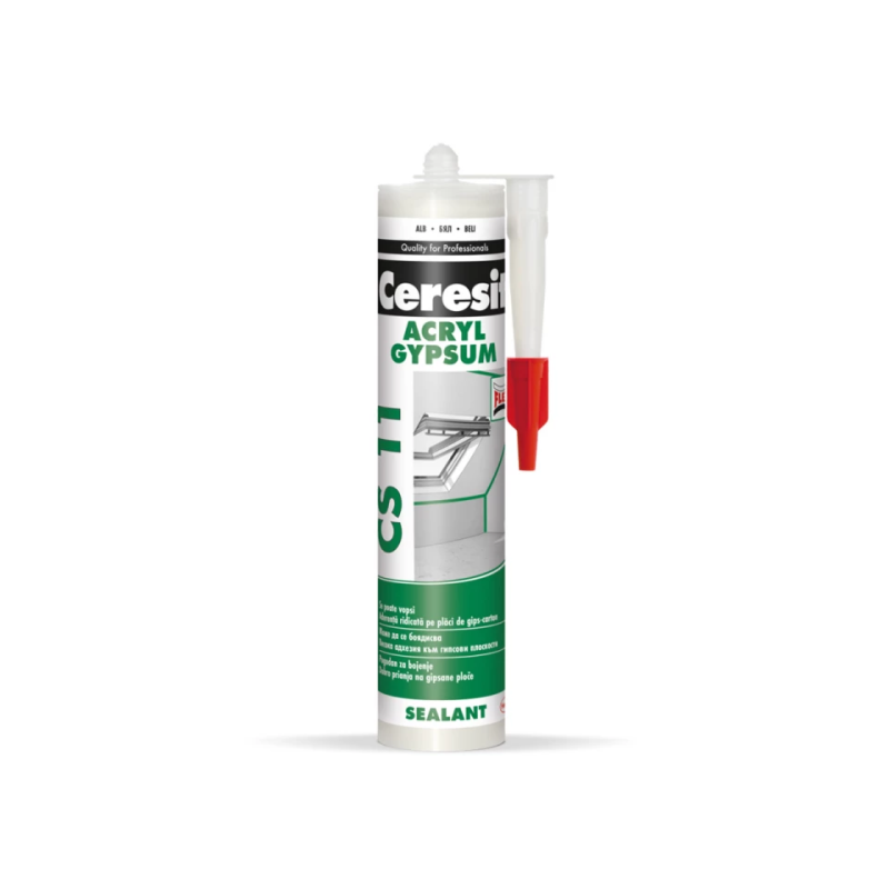 Ceresit AKRILNI SILIKON CS 11 ACRYL GYPSUM 280ml BELI