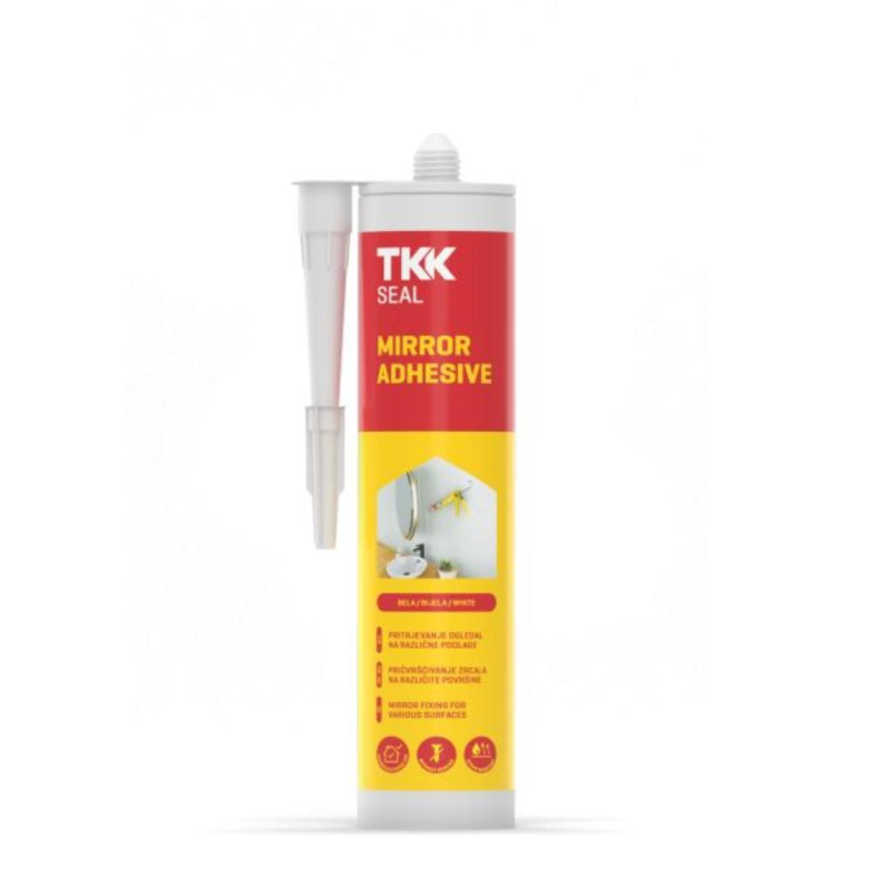 TKK seal MIRROR ADHESIVE 300ml silikon za učvršćivanje ogledala za razne površine