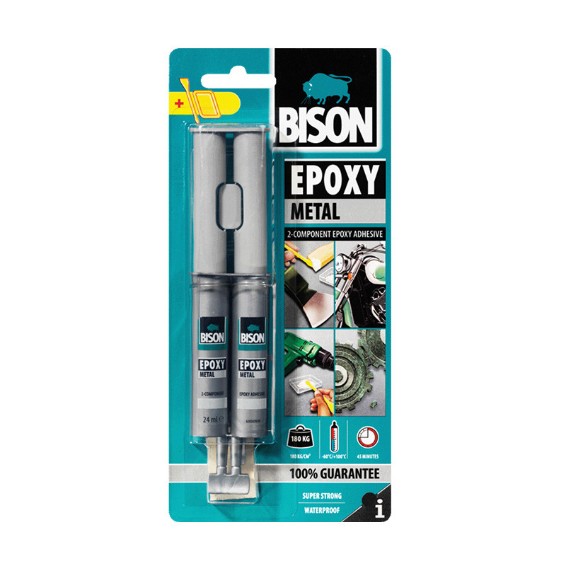 BISON EPOXY METAL 2K 24ml tečni metal