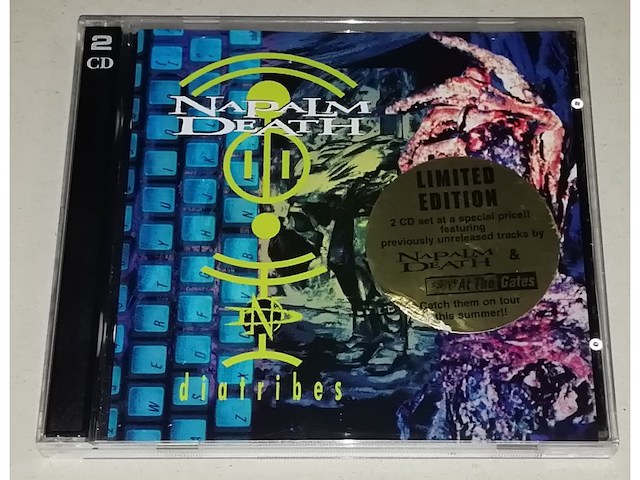 Napalm Death ‎– Diatribes (2CD), USA PRESS