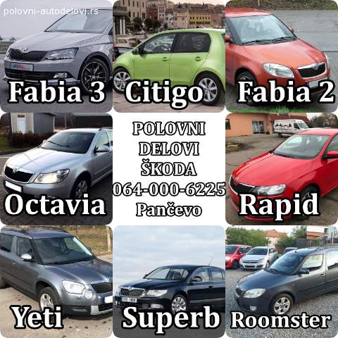 Škoda polovni delovi