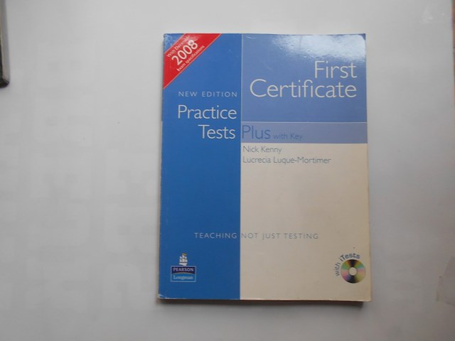 First certificate practice tests, pearson longman 2008.
