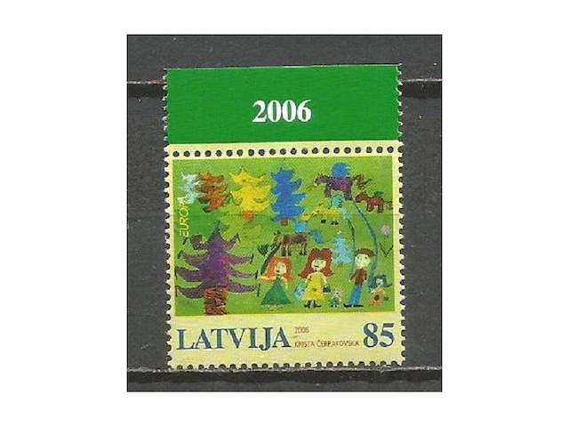 Latvija 2006. EVROPA CEPT cista serija