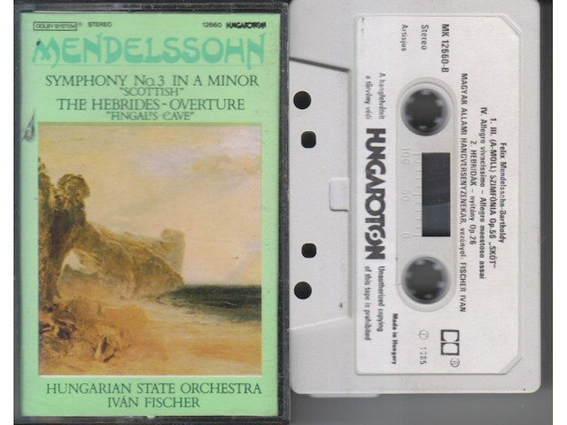 ф MENDELSSONN / SYMPHONY No. 3 IN A MINOR `SCOTTISH`