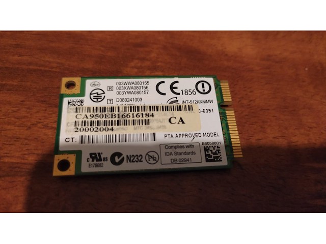 Wireless kartica 512AN-MMW , skinuta sa Lenovo U550