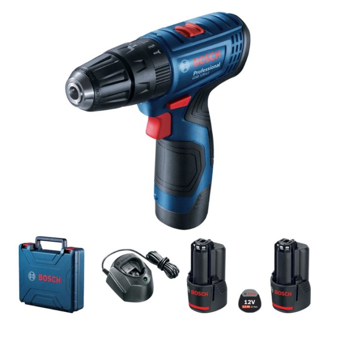 Bosch GSB 120 LI 2x2,0Ah aku vibraciona bušilica odvrtač