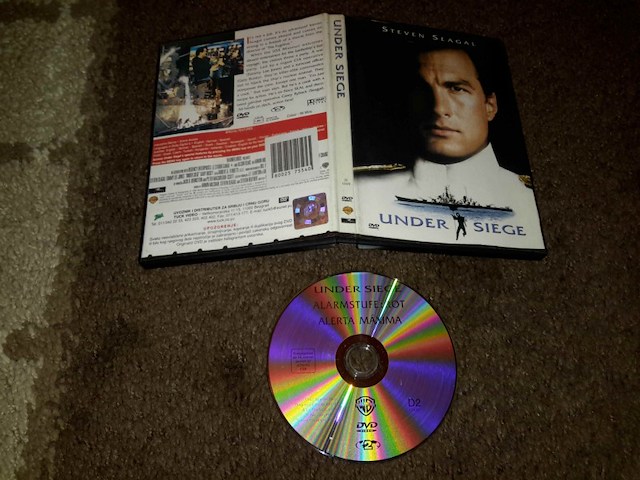 Under siege DVD