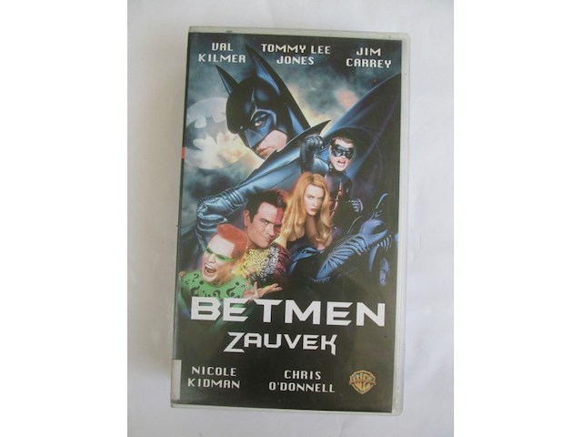 Betmen Zauvek VHS