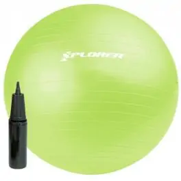 Pilates lopta zelena 65cm + pumpa Xplorer