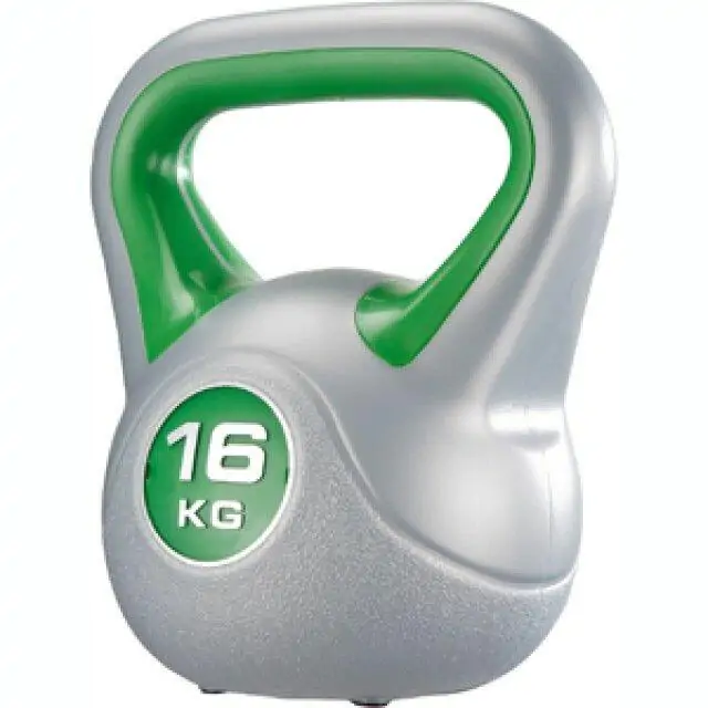 Kettlebell plastični teg 16 Kg RING