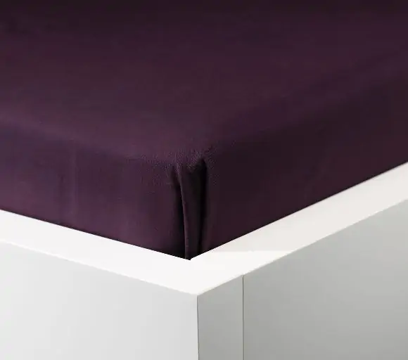 Čaršav 150x250 tamno ljubičasta Kronborg - 1 kom.