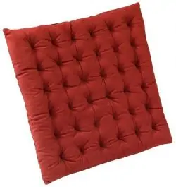 Jastuk za stolice ANDREA 43x43x5 bordo