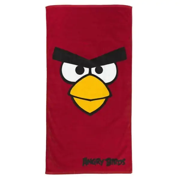 Peškir velur ANGRY BIRDS