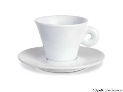 Šolja sa tacnom od porcelana