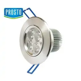 LED ugradna lampa 4x1W hladno bela LUG41-W PROSTO