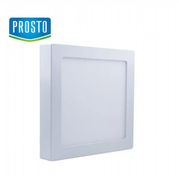 LED nadgradna panel lampa 12W toplo bela LNP-P-12/WW PROSTO