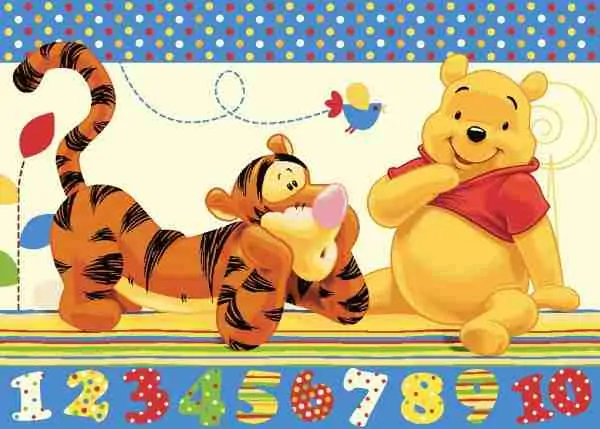 Tepih Winnie Numbers 95x133cm
