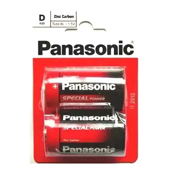 Baterija Zinc Carbon R20RZ 2/ BP PANASONIC