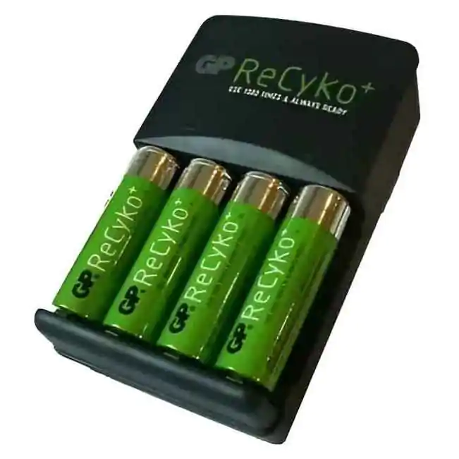 Punjač baterija ReCyko AR01GS210B-UE4 + 4x2100mAh 1,2V AA GP