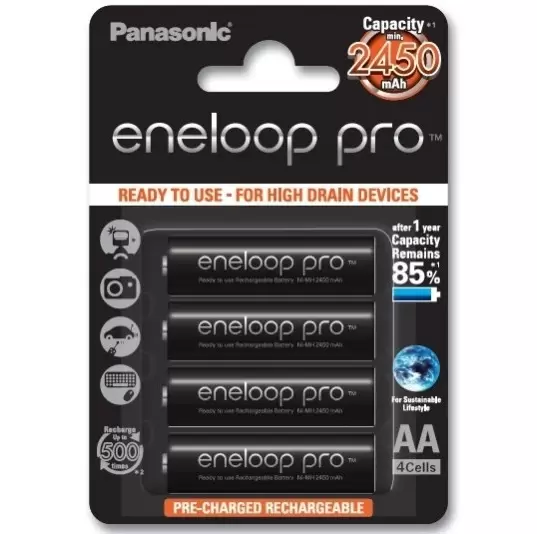 Punjive baterije AA BK-3HCCE/4BE Enelop Pro Panasonic