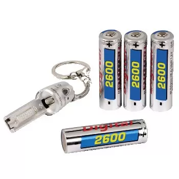 Baterije za punjenje 4x AA 2600 mAh, NiMh 73449 HAMA