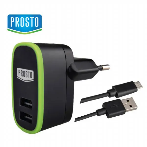 Univerzalni USB punjač sa USB kablom 2.1A PROSTO