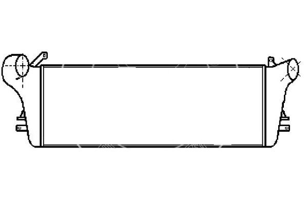 Hladnjak vazduha 6033J81X - Renault Safrane 92-00