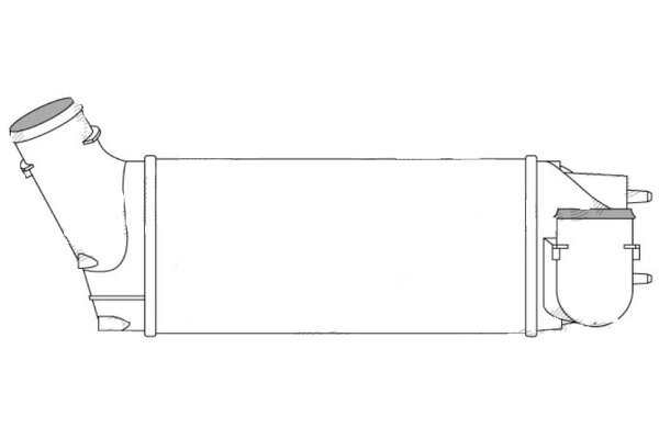 Hladnjak vazduha 2329J82X - Citroen C4 Picasso 06-13