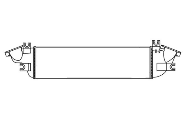 Hladnjak vazduha 52P1J8-1 - Mitsubishi L200 15-