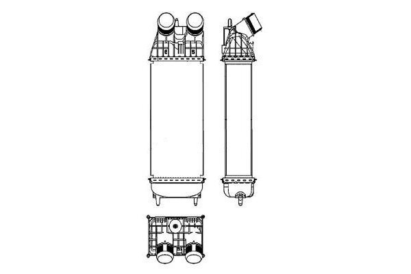 Hladnjak vazduha 2318J81X - CITROEN C3, 10-