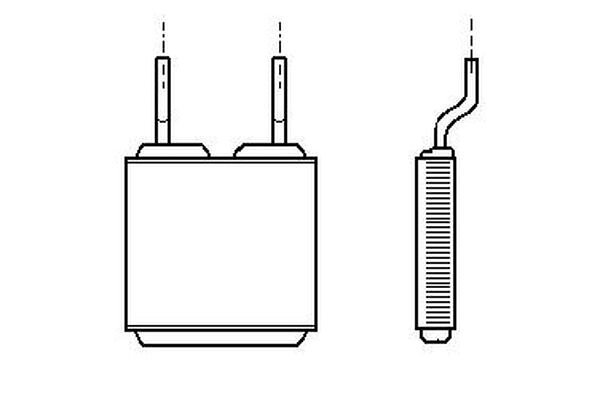 Grejač kabine Opel Combo 93-00