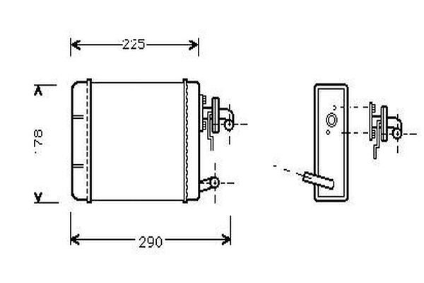 Grejač kabine Fiat PANDA 80-02 (7548934)