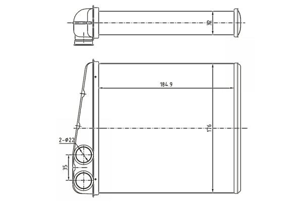 Grejač kabine Audi A3 03-13 (1K0819031)