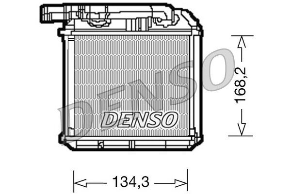 Grejač kabine Audi Q7 05- (7L0819032), Densi