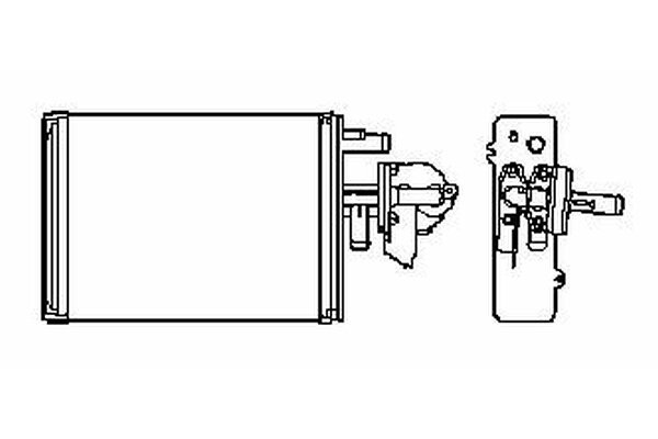 Grejač kabine Citroen C25 81-94 (644862) + ventil grejača