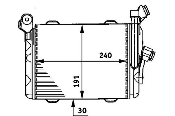 Hladnjak ulja BMW 5 E39 95-03, 2246028