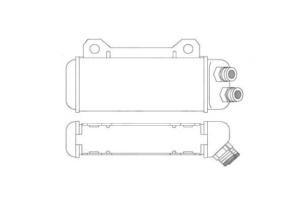 Hladnjak ulja Mercedes 190 (W201) 82-93, 2015000100