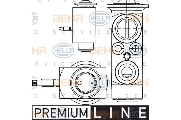 Ekspanzioni ventil Volvo S60 10-13