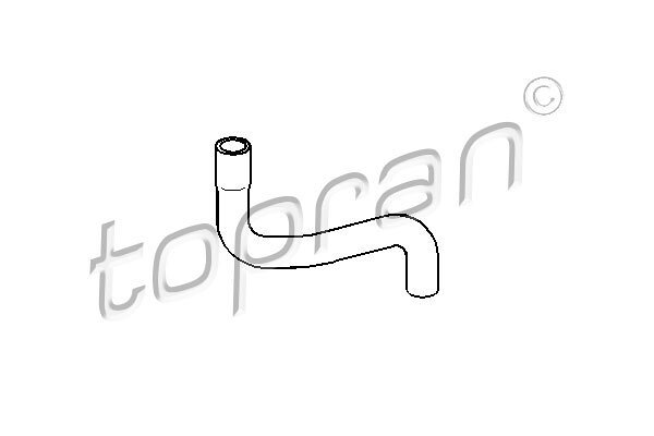 Fleksibilna cev za hladnjak vode Volkswagen Golf (III) 91-98 1.6 / 1.8