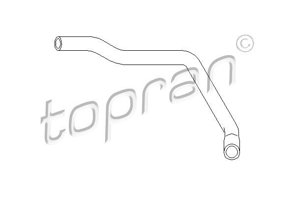 Crevo hladnjaka za grejanje 103 538 586 - Volkswagen Golf (II) 84-91