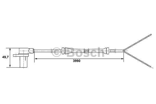 ABS senzor Mercedes Vito 96-03 (638 542 02 17)