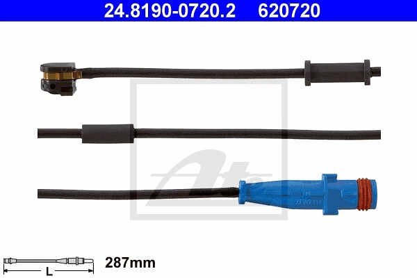 Indikator istrošenosti (prednji) Opel Astra H 04-