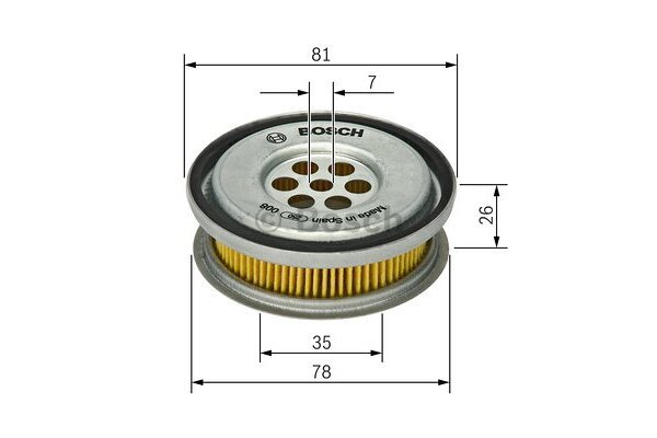 Filter ulja BS1457429416 - Mercedes-Benz